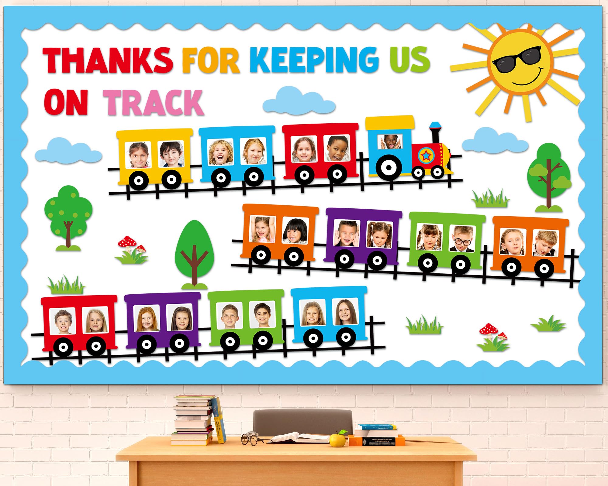 Bulletin Board Display Rail INNOVART Enclosed Bulletin Board 48” X