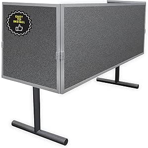 OBEX Extensor de visualización de privacidad para cubículo acústico ...