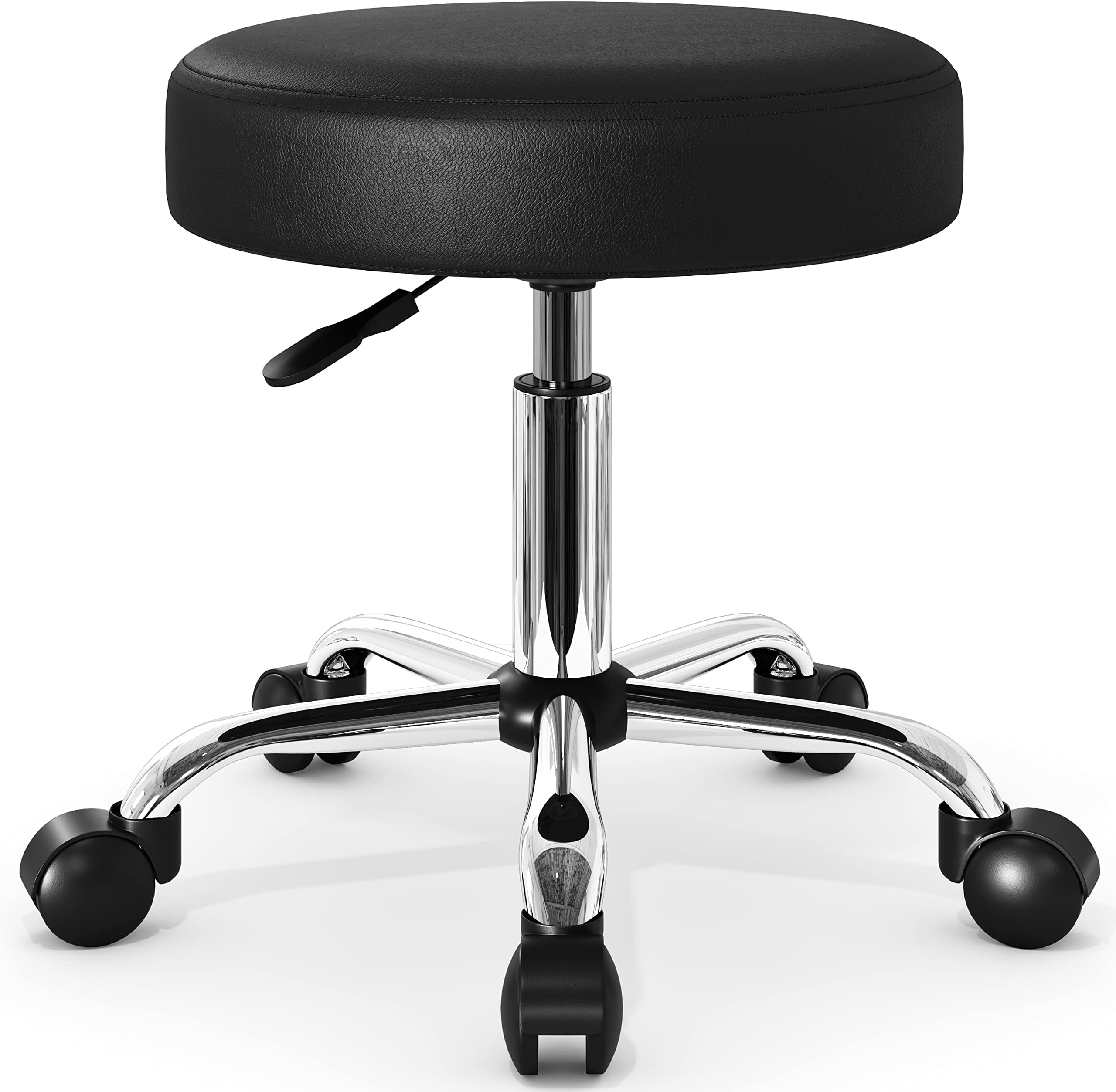 Amazon.com: Professional Swivel Rolling Stool Adjustable Height ...