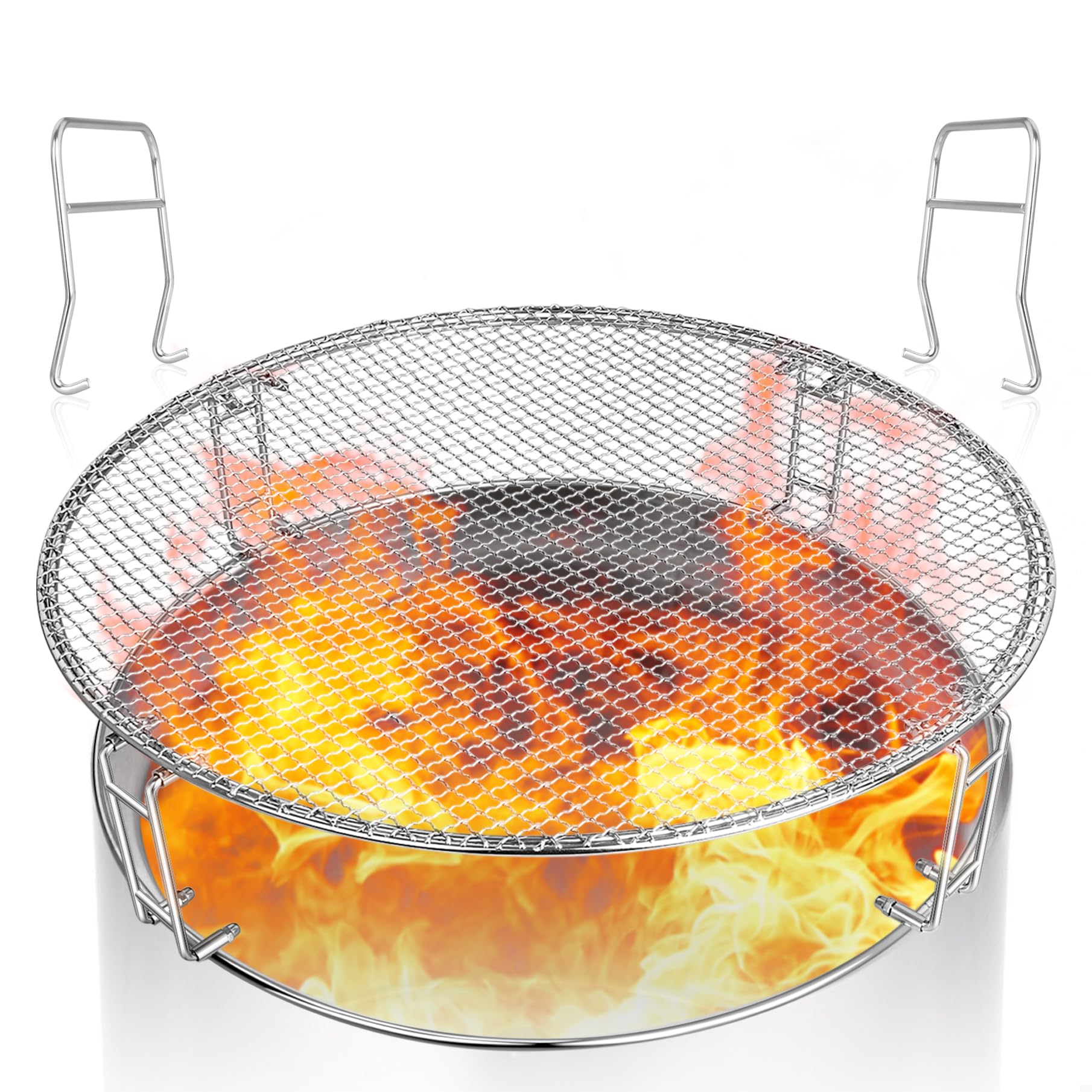 Amazon.com : Fire Pit Cooking Grate for Solo Stove Bonfire 19.5 Inch ...