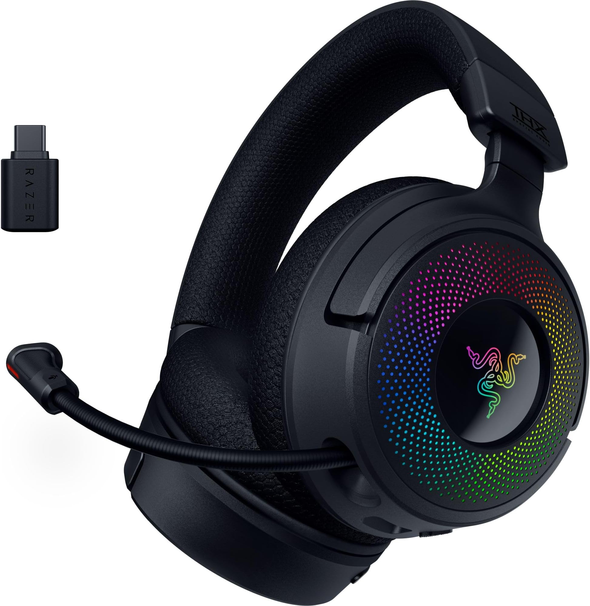 Amazon.com: Razer Kraken V4 X Wired Gaming Headset: 40 mm Drivers ...