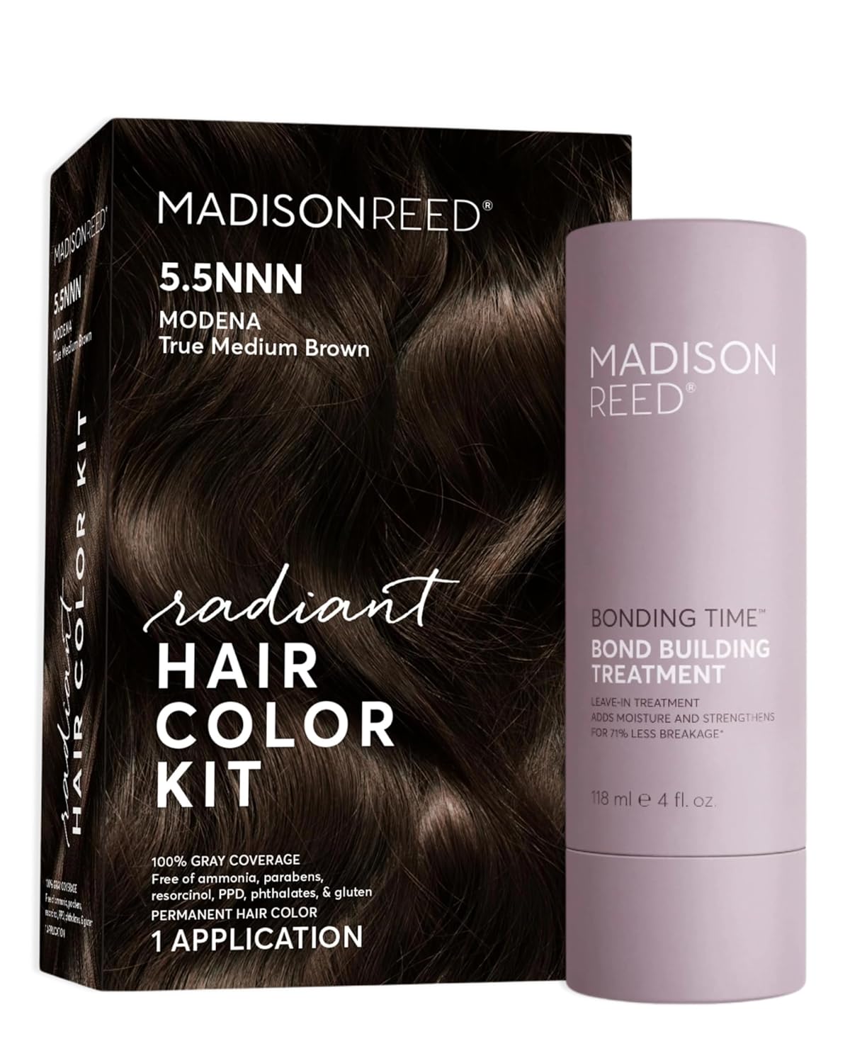 Amazon.com : Madison Reed Hair Color & Bonding Time Bundle - Radiant ...