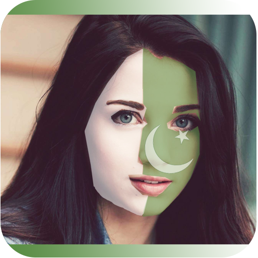 Pak Flag On Girls Face - Pak Flag On Face:Amazon.in:Appstore for Android