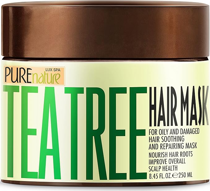 Amazon.com: Tea Tree Oil Hair Mask - Conditioner and Deep Moisturizer ...