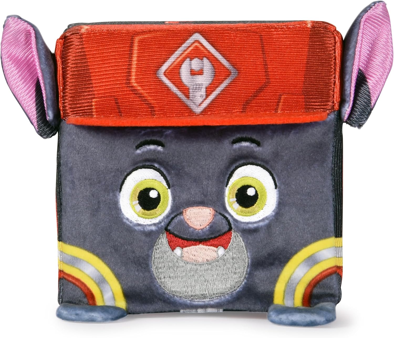 Rubble & Crew Stuffed Animals, Charger, 4-Inch Cube-Shaped Plush Toy ...