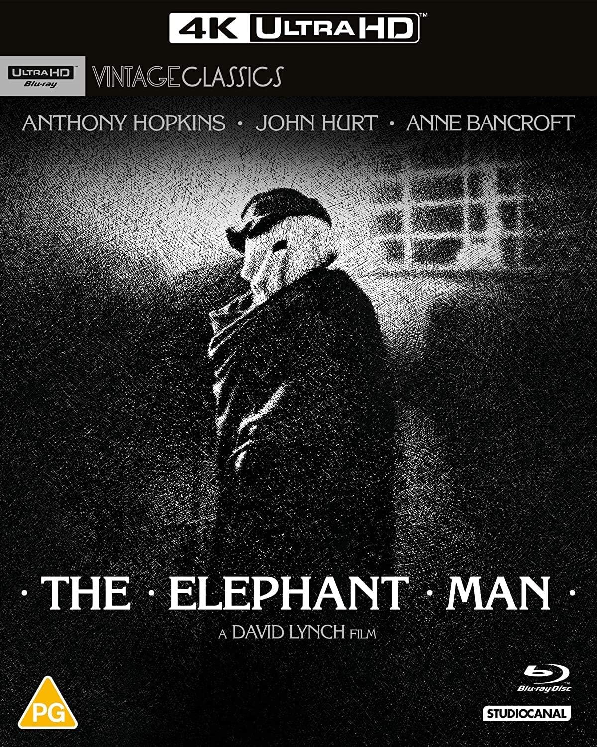 The Elephant Man (40th Anniversary Edition) [Blu-ray] [2020] : Anthony ...