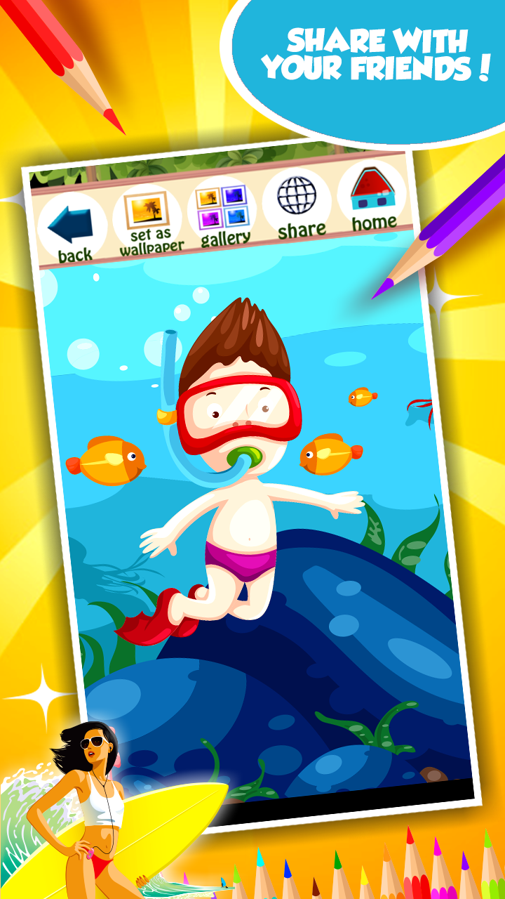 Summer Coloring Book:Amazon.in:Appstore for Android