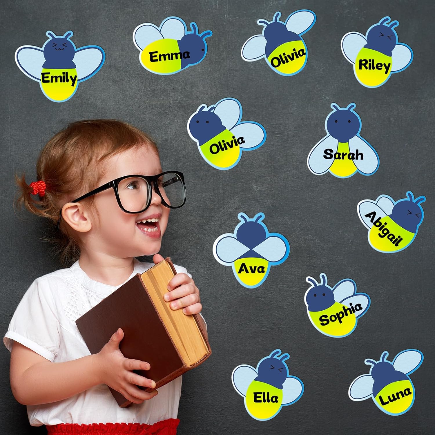 72 Pcs Firefly Cutouts Paper Firefly Bulletin Board Cutouts Firefly ...