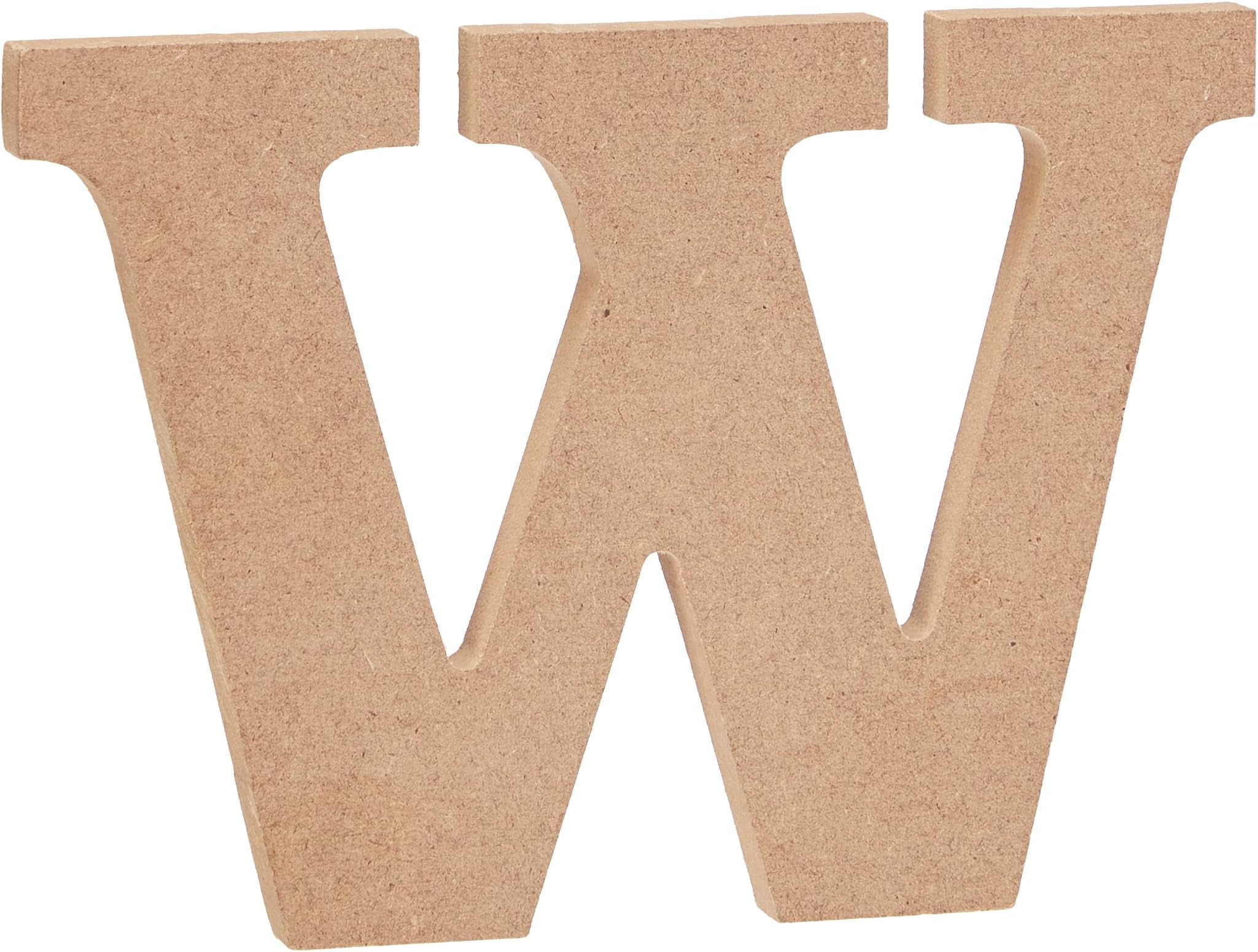 docrafts PMA 356215 MDF Letter (1 piece) - Bare Basics - F : Amazon.co ...