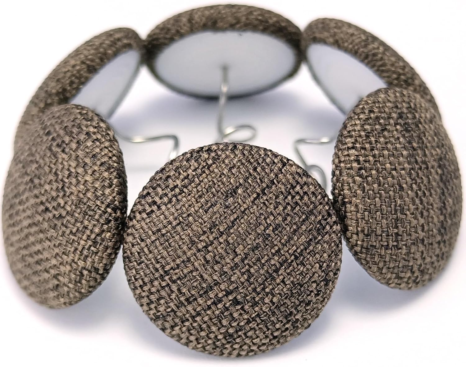 Amazon.com - 12 Colors Fabric Covered Button Twist Pins Dust Ruffle ...