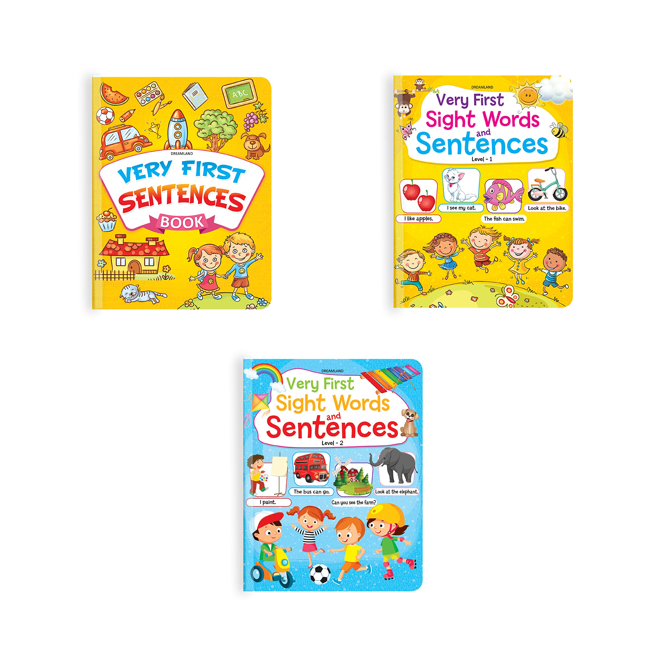 Very First Sentence Books - (3 Titles), : Dreamland Publications ...