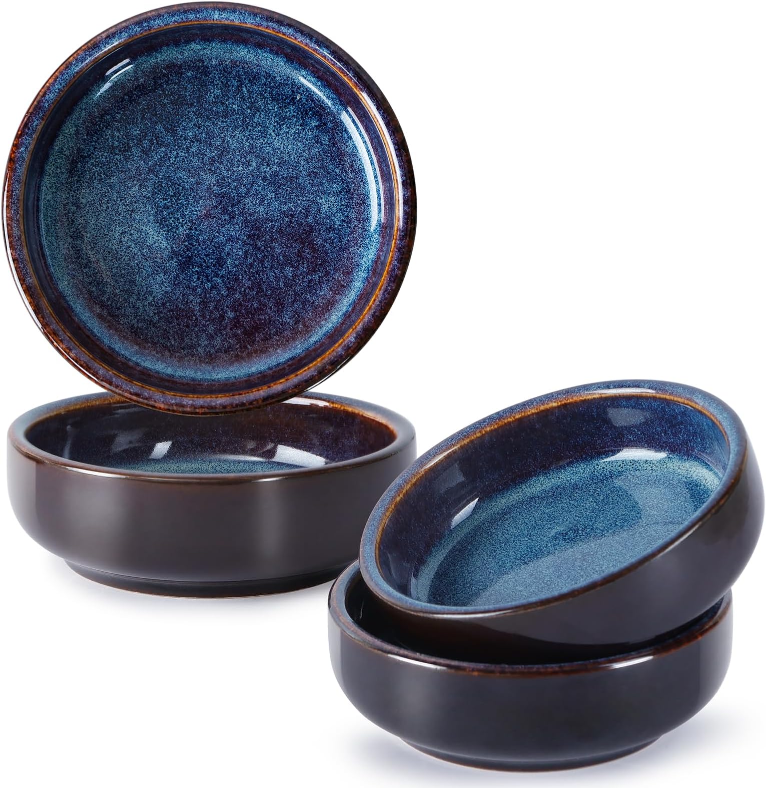 Amazon.com: HOKELER 3.5 inch Small Ceramic Dipping Bowls Pinch Bowl ...