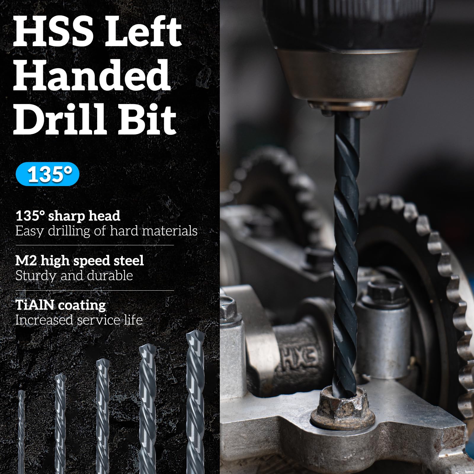 Snapklik.com : Bolt Extractor Kit,10PC Screw Extractor And Left Hand ...