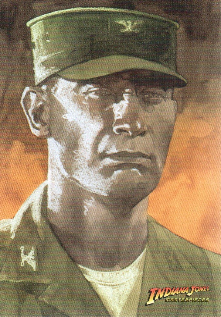 2008 Topps Indiana Jones Masterpieces Card #18 Colonel Dovchenko at ...