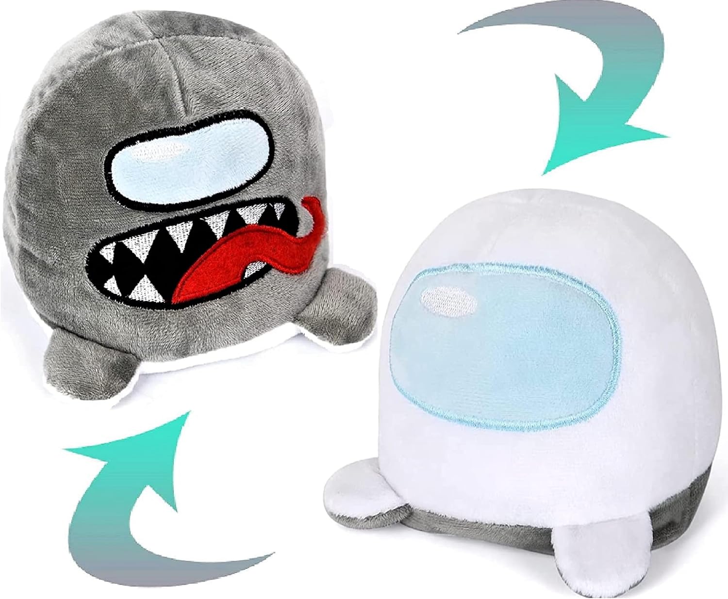 Among us White Grey Among Us Toys Roblox Toys Among us Plush, Among us ...