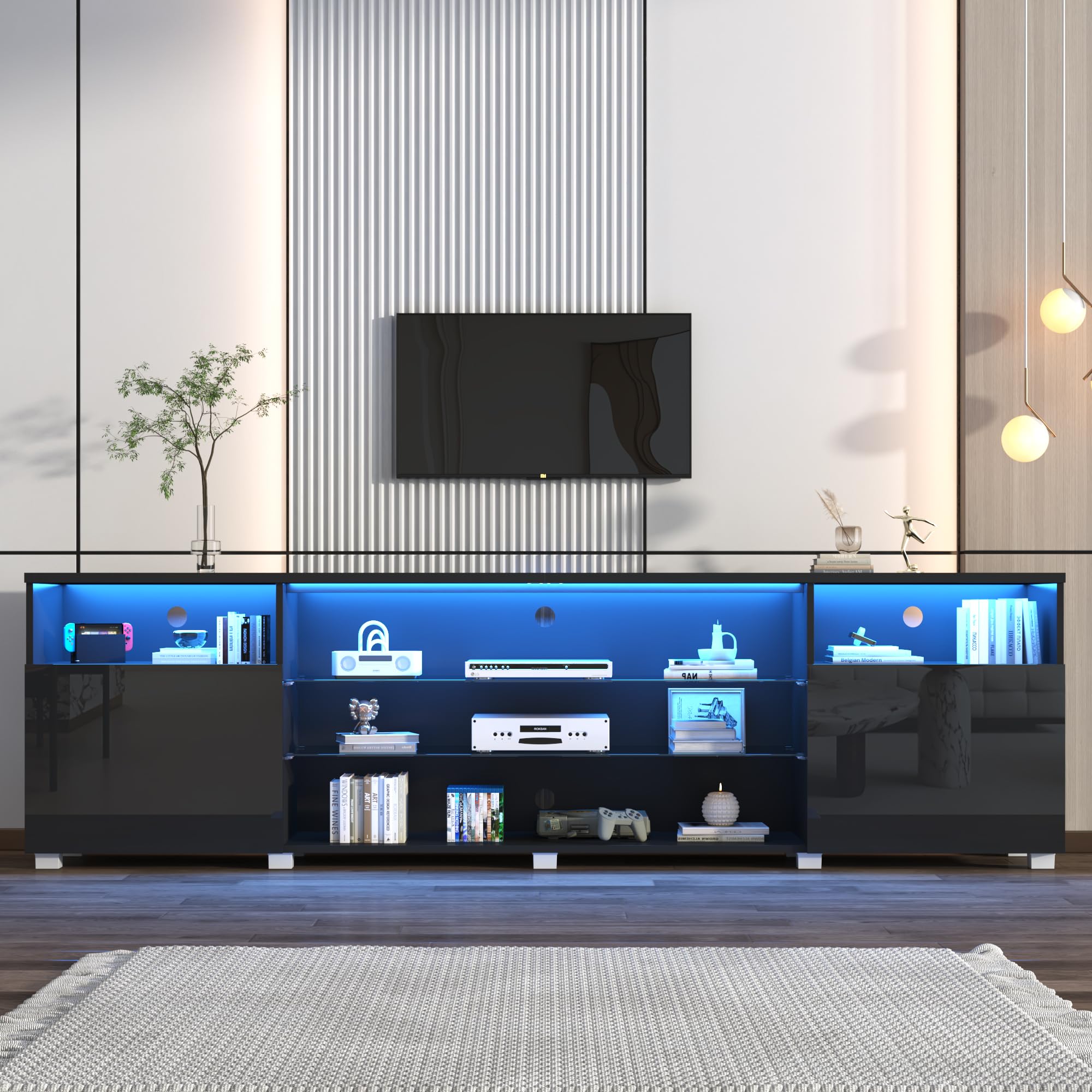 9 Best TV Stand For Gaming | Max Vent, Deep Shelves