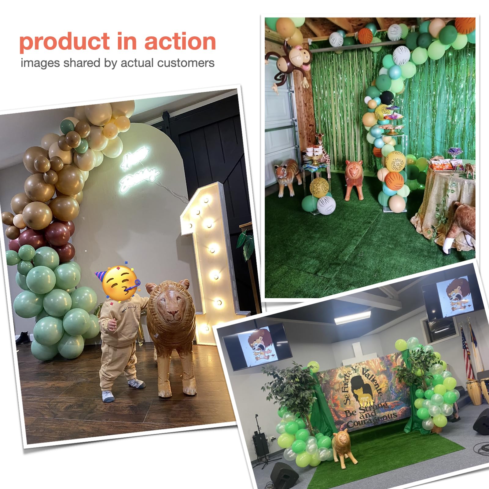 Snapklik.com : Jet Creations 36 Long Inflatable Male Lion Toy - Desert ...