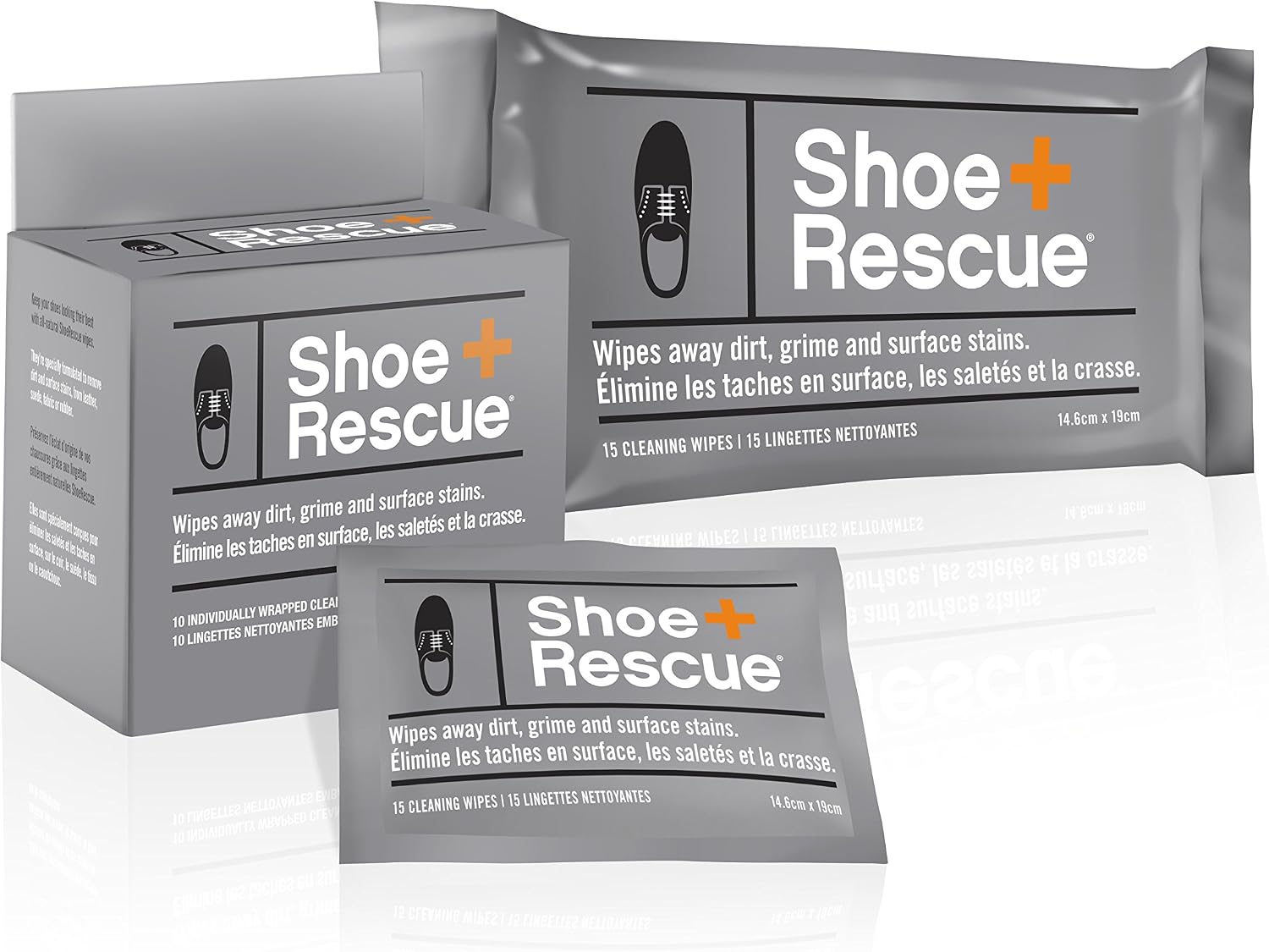 Amazon.com: ShoeRescue All-Natural Cleaning Wipes. Remove Dirt ...