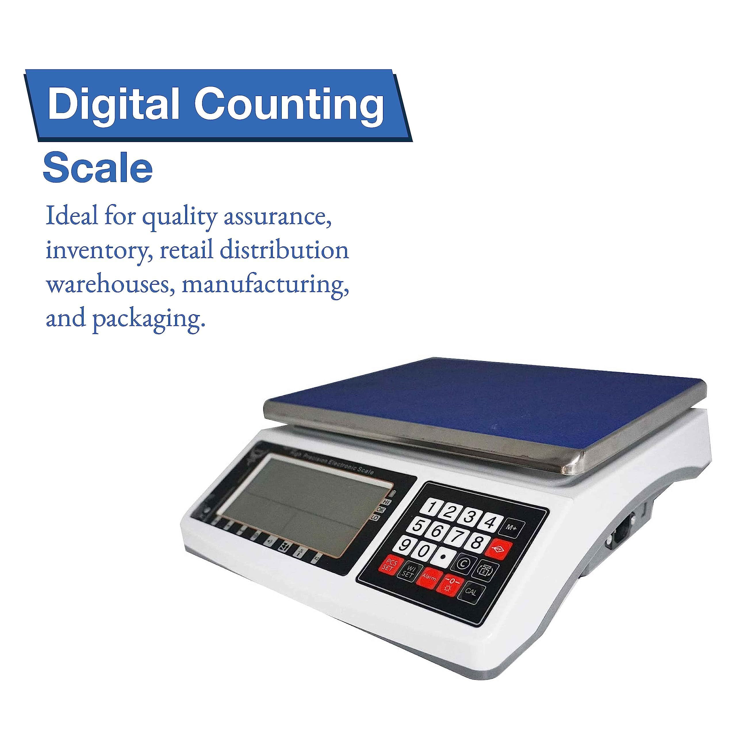 Industrial Counting Scales Industrial Counting Scale 30kg/66lb Capacity ...