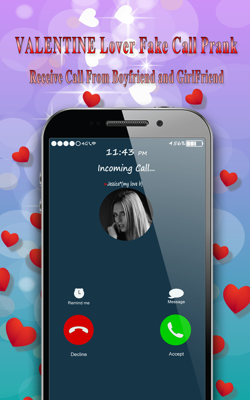 Valentine Call From Love for Boyfriend and Girlfriend Prank - App on ...