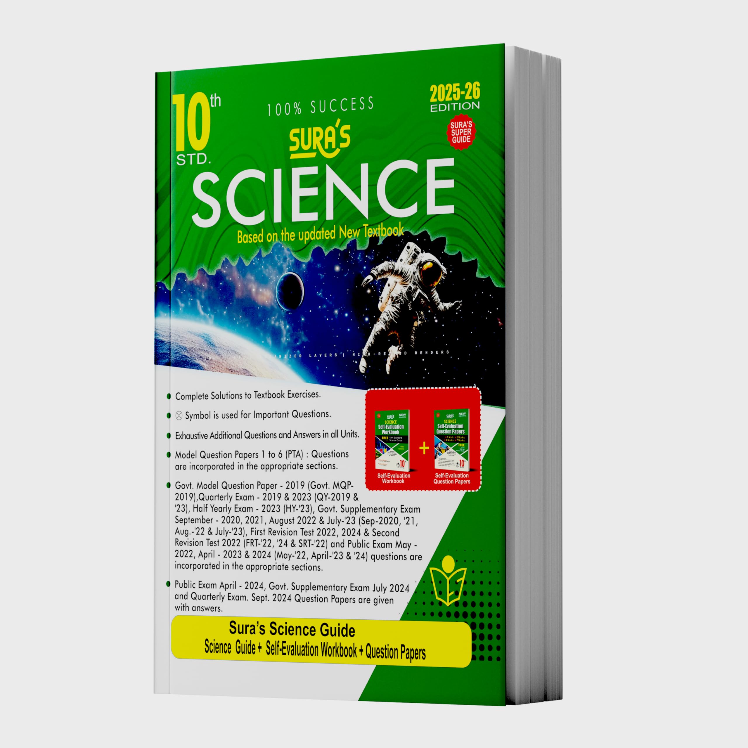 SURA`S 10th Std Science Guide in English Medium 2025-26 Latest Updated ...