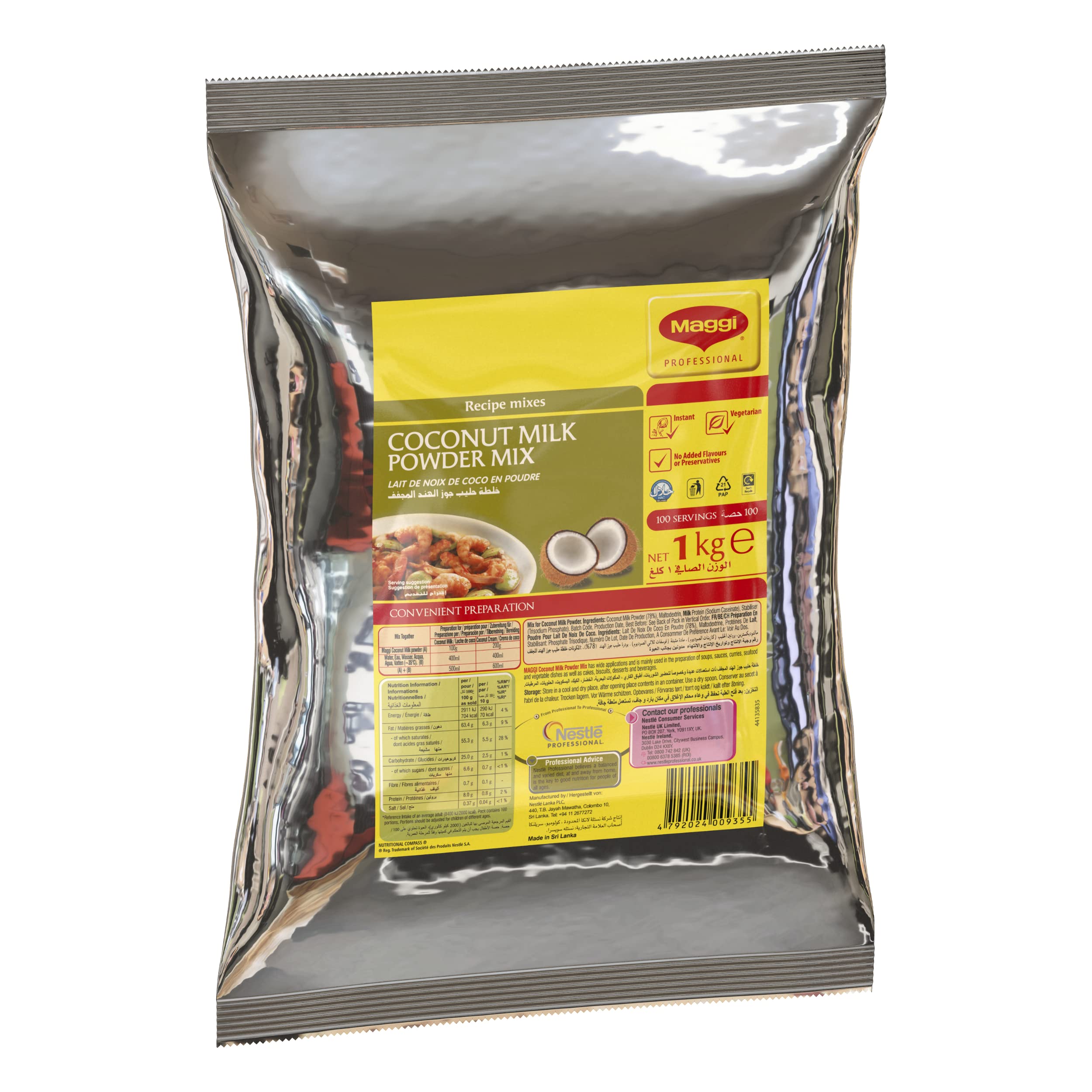 Buy MAGGI Sri Lankan Coconut Milk Powder, 1 kg Online at desertcart KUWAIT