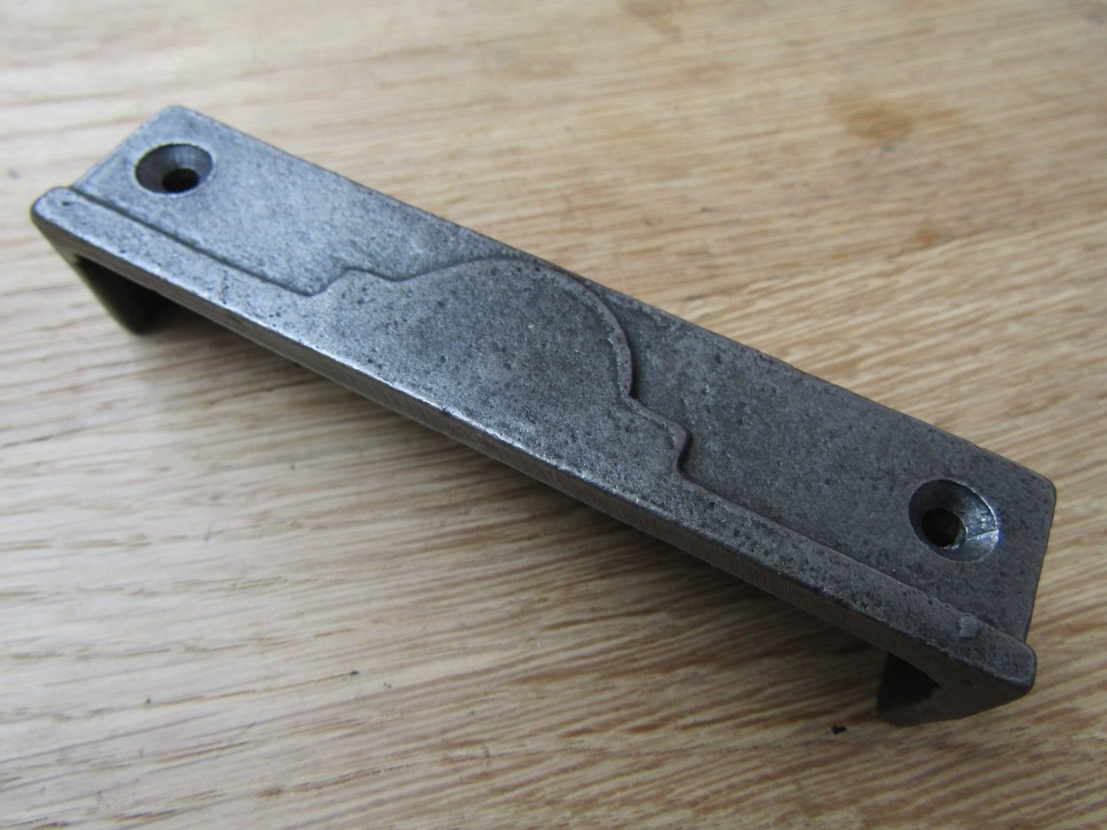 Buy IRONMONGERYWORLD Cast Iron Rim Lock Keep Latch Striker Plate Door ...