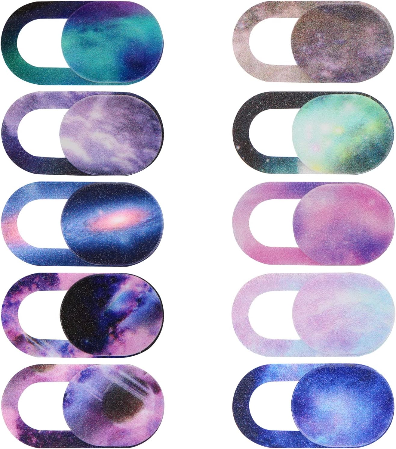 Amazon.com: BENOSPACE 10pcs Laptop Camera Cover Slide Universe Webcam ...