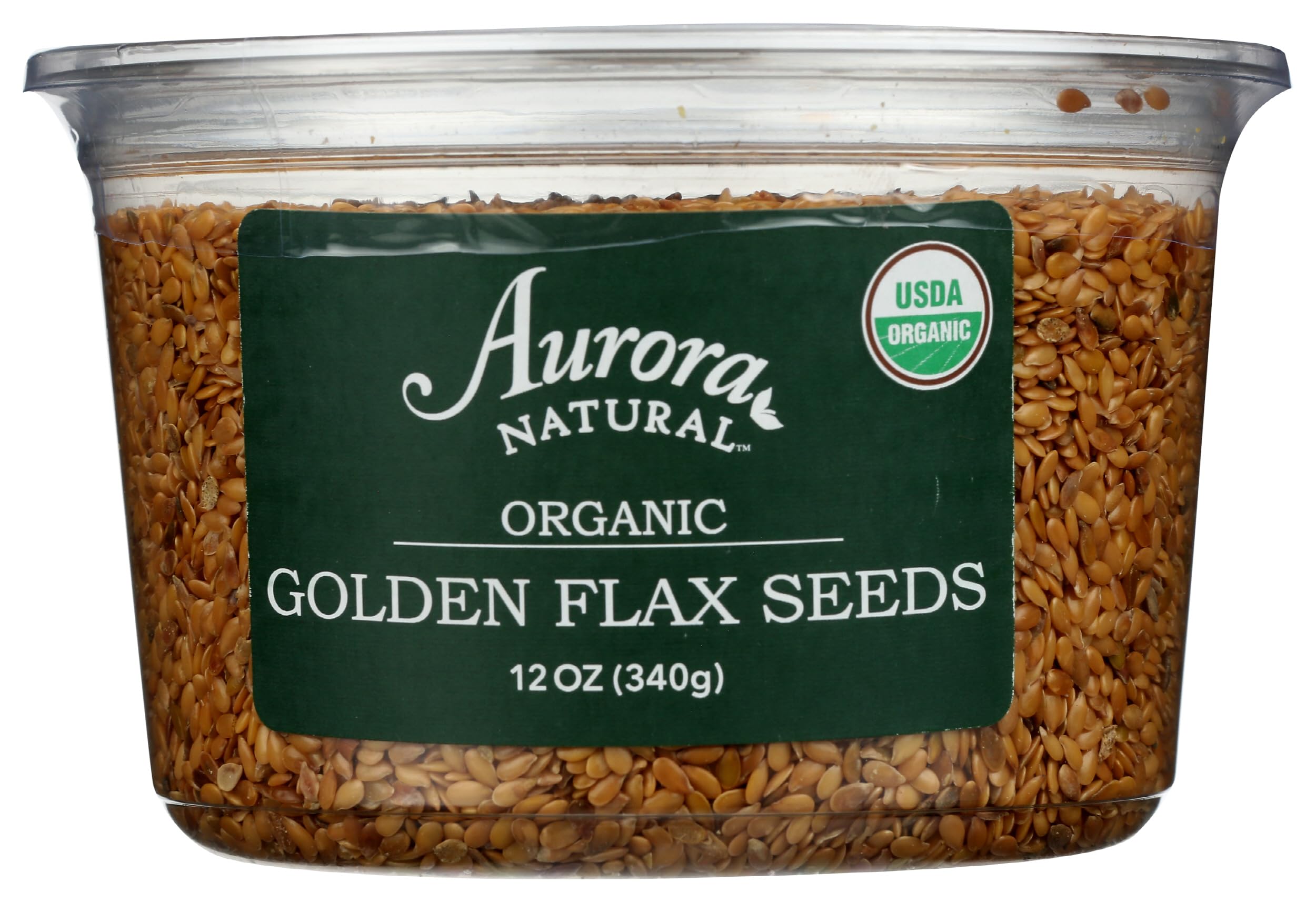 Amazon.com: Aurora Products Organic Golden Flax Seeds, 12 OZ