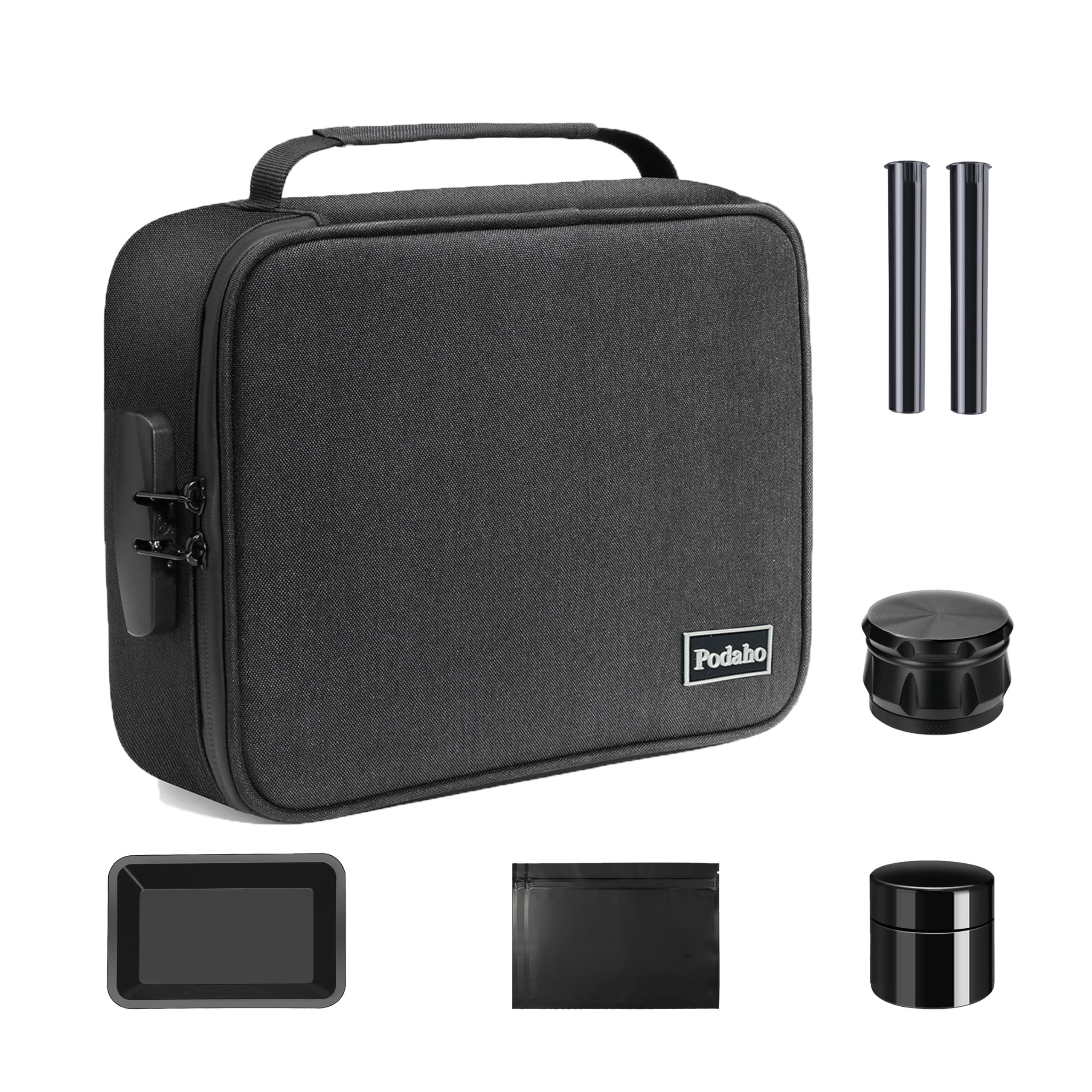 Extra Large Smell Proof Complete Bag Set Bags with Classic 5 ...