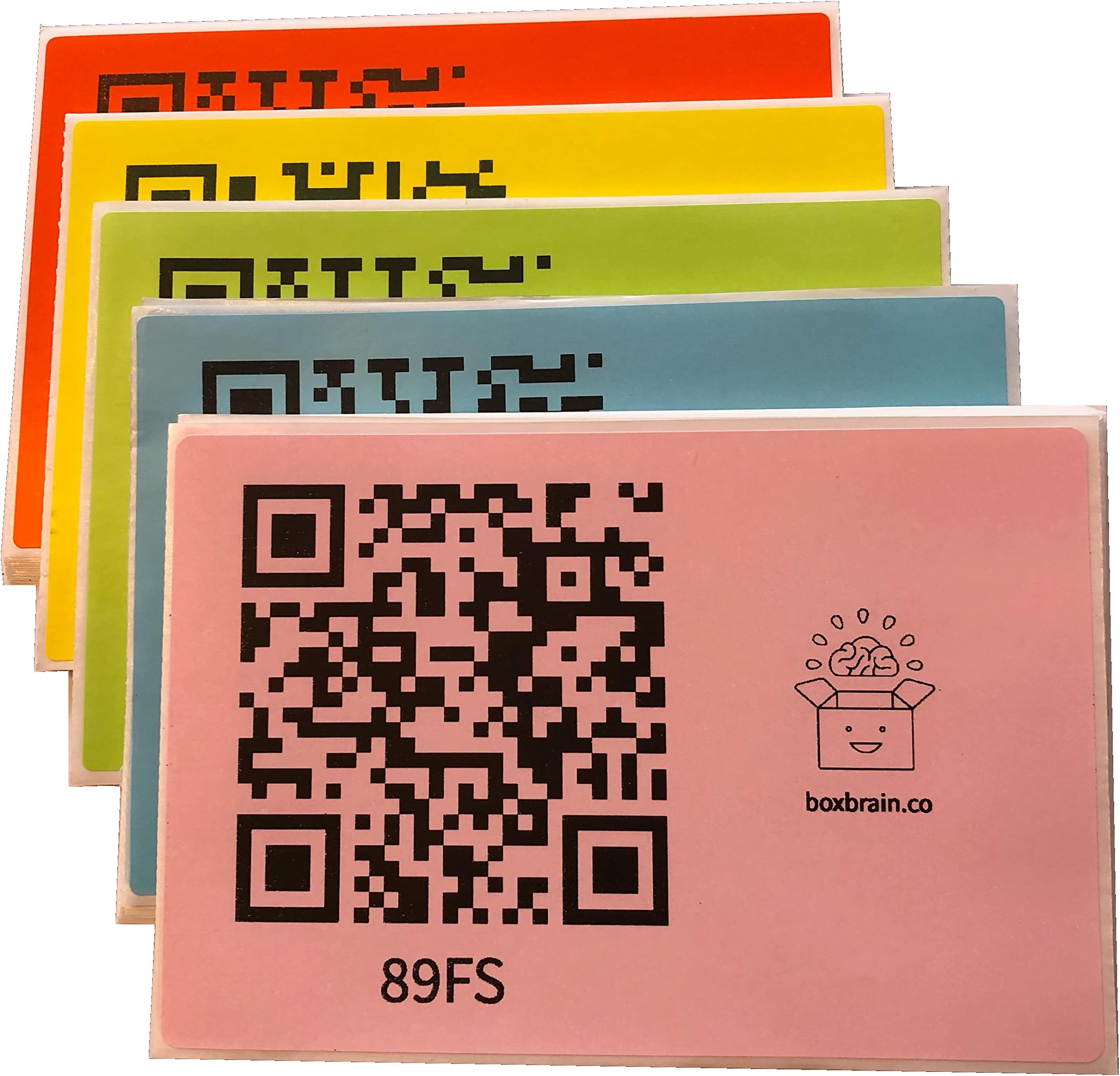 Amazon.com : BoxBrain QR Smart Moving Labels and Storage Labels (Large ...