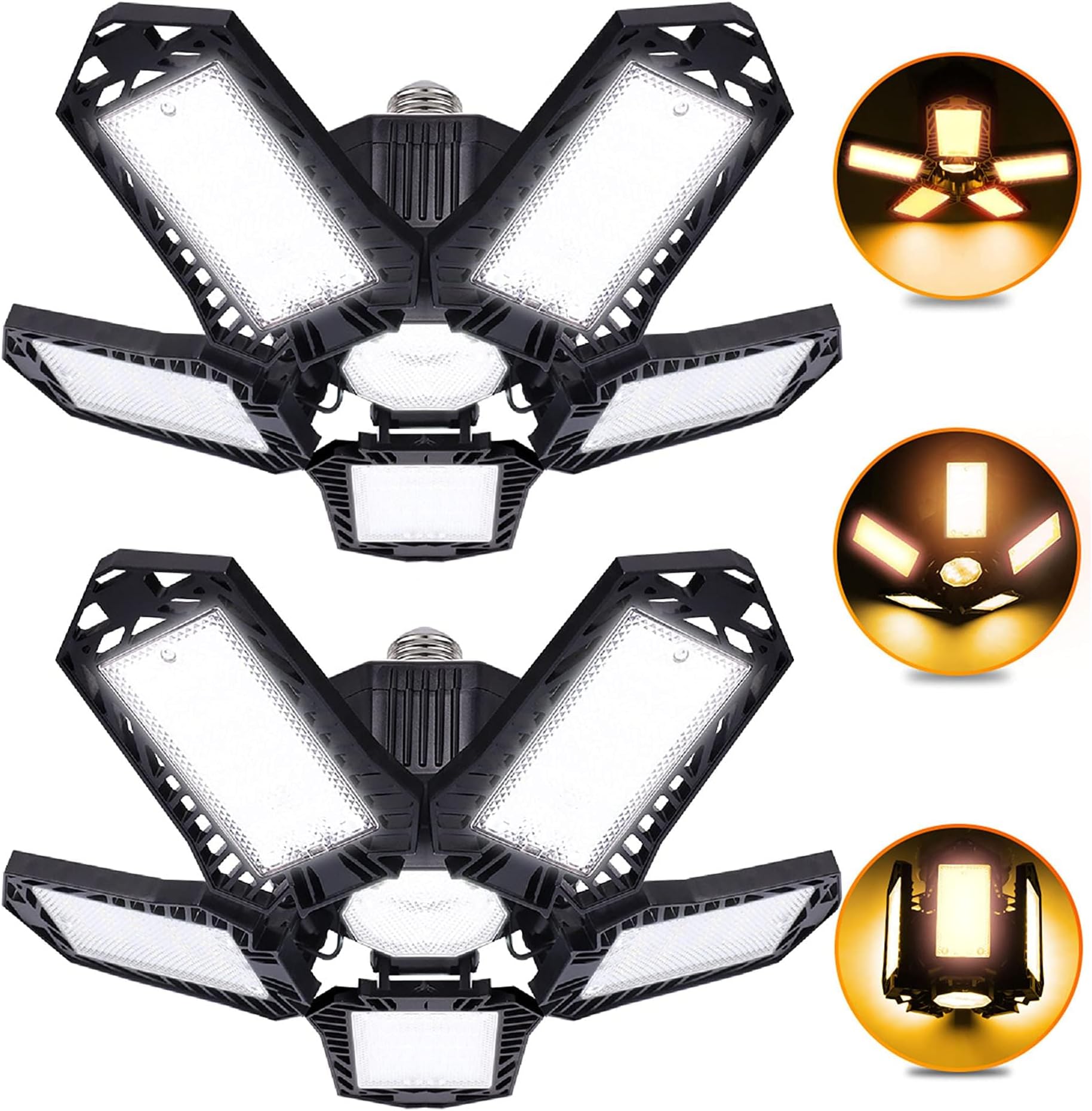 OMTO Deformable Garage Led Light High Intensity Mining Lamps 60W 6000LM ...