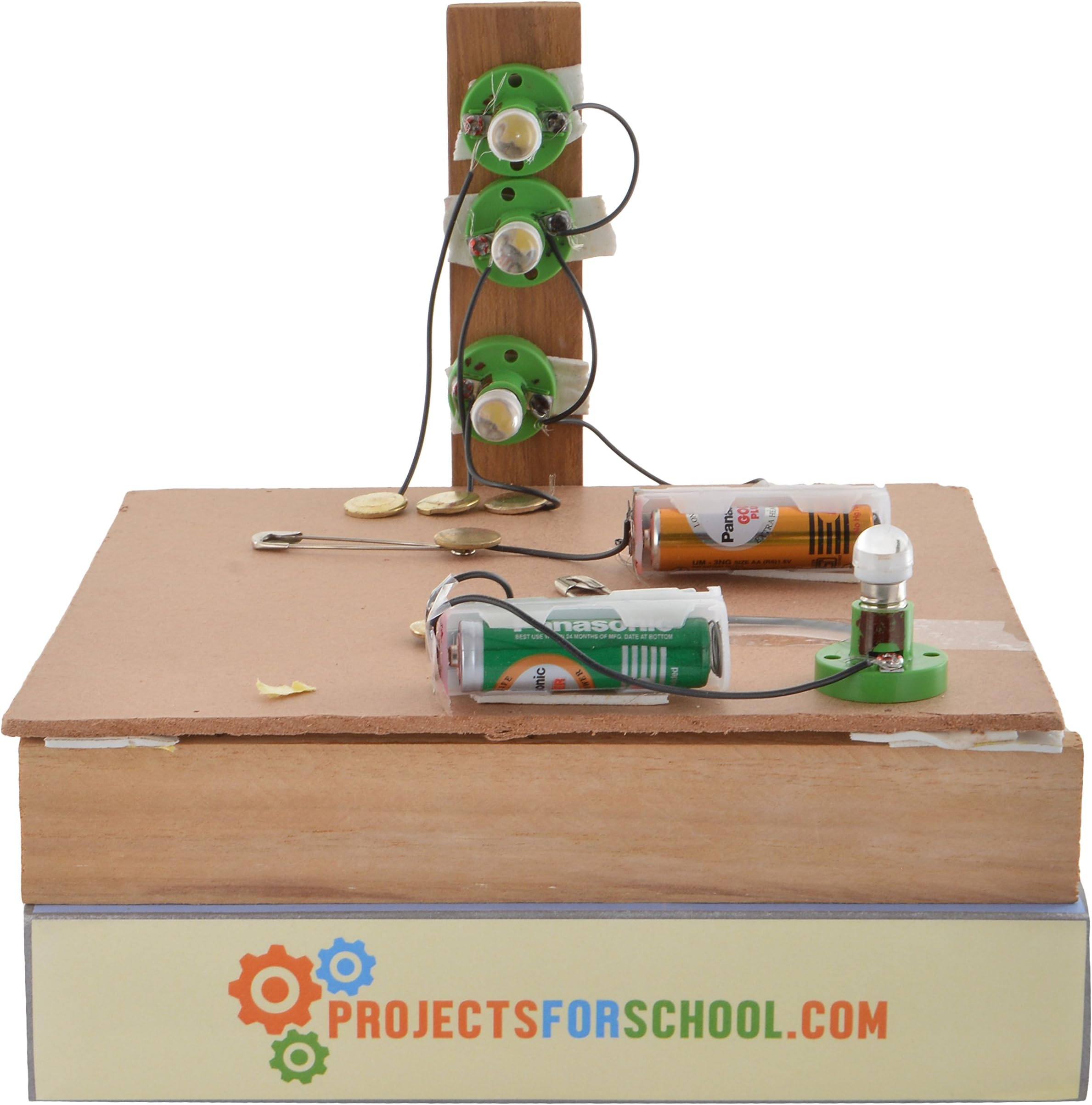 Buy ProjectsforSchool Jumbo Electricity 5 In1 School Science Project ...