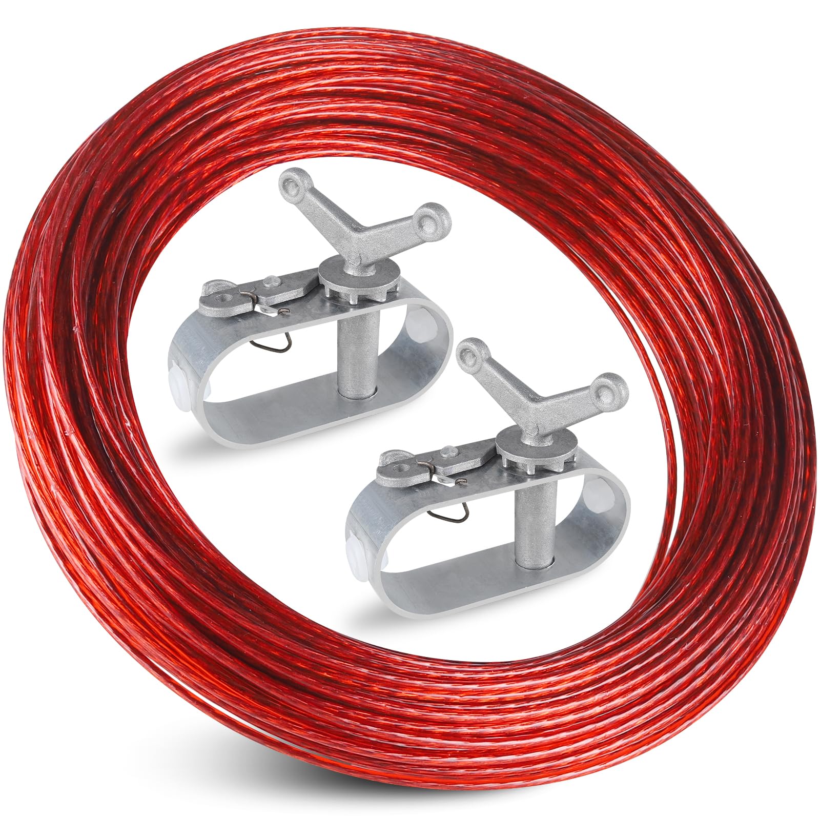 Newreach Pool Cover 150ft Cable And 2 Winch Plastic Coated | Desertcart ...