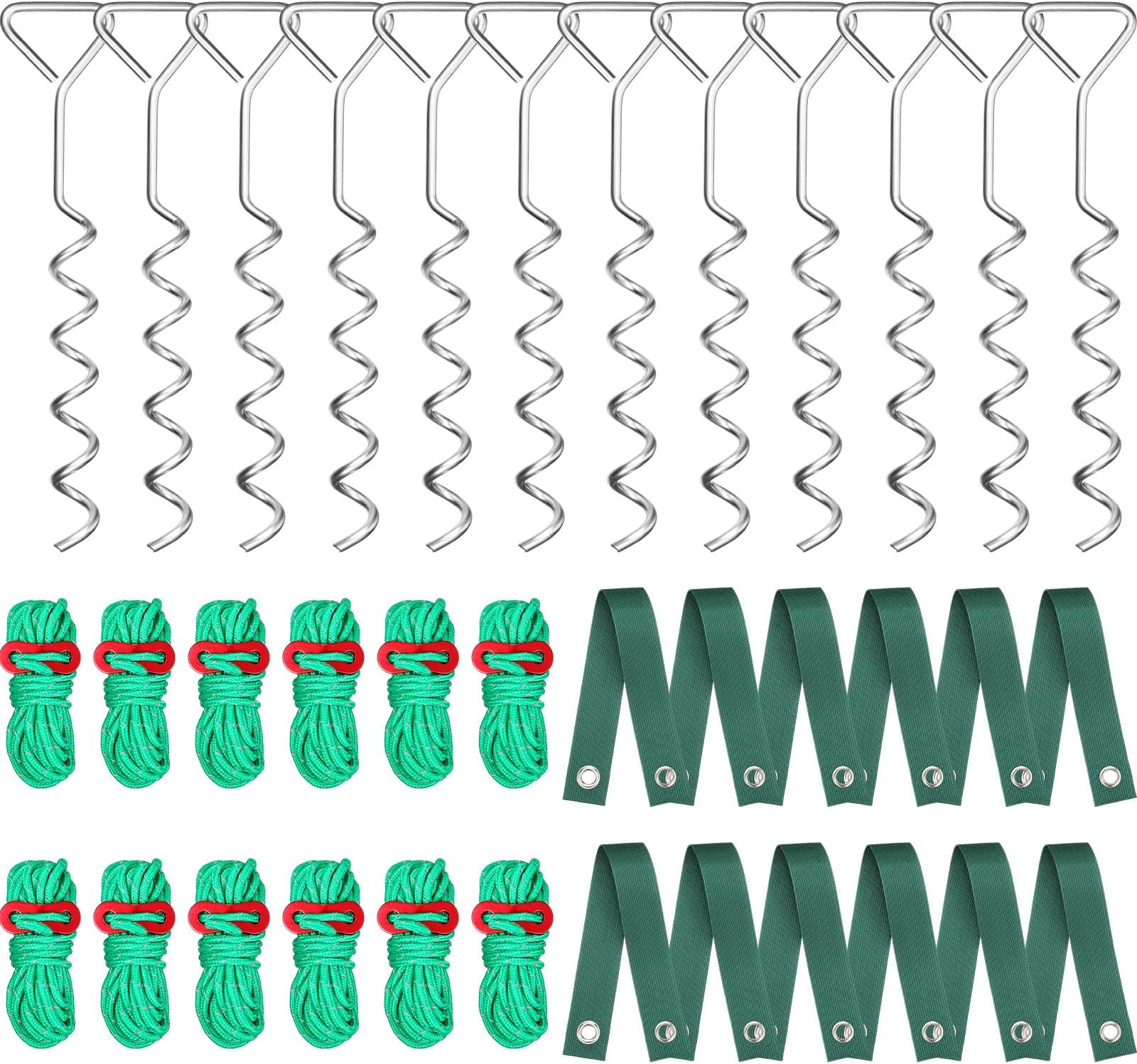 Amazon.com : Heavy Duty Tree Stakes,6Pcs 15.8" Tree Supports for ...