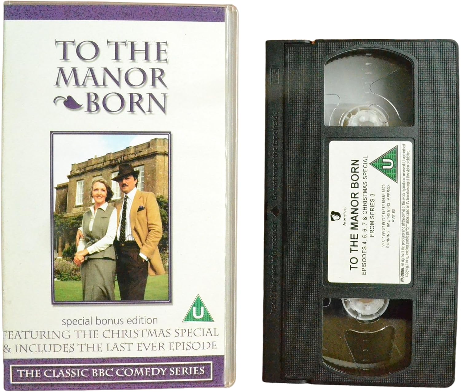 Amazon.com: To the Manor Born [VHS] : Penelope Keith, Peter Bowles ...