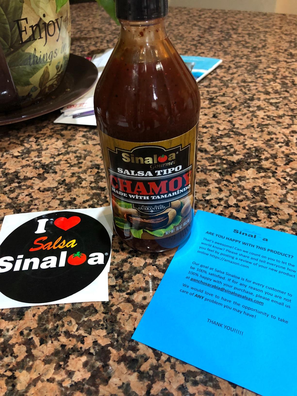 Amazon.com: Salsa Sinaloa Salsa Tipo Chamoy Made With Tamarindo 16 oz
