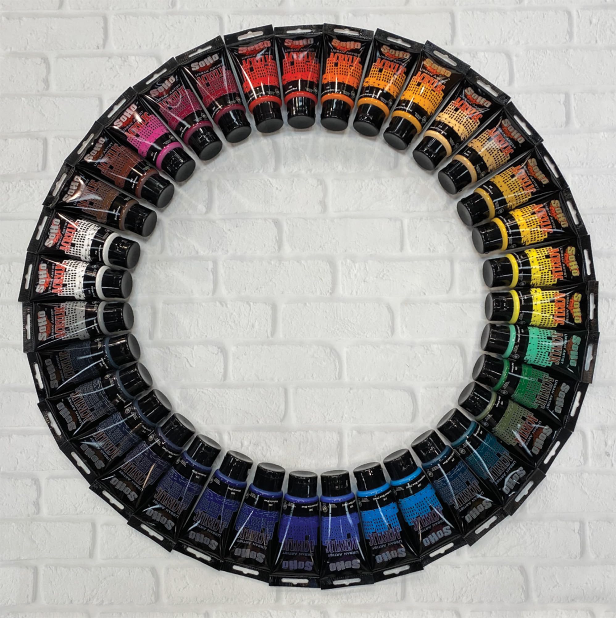 Snapklik.com : Soho Urban Artist Heavy Body Acrylic Paint - Set Of 35 ...