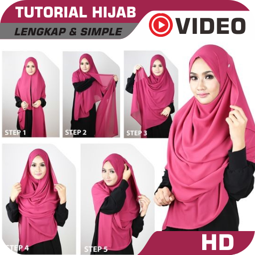 Tutorial Hijab Simple