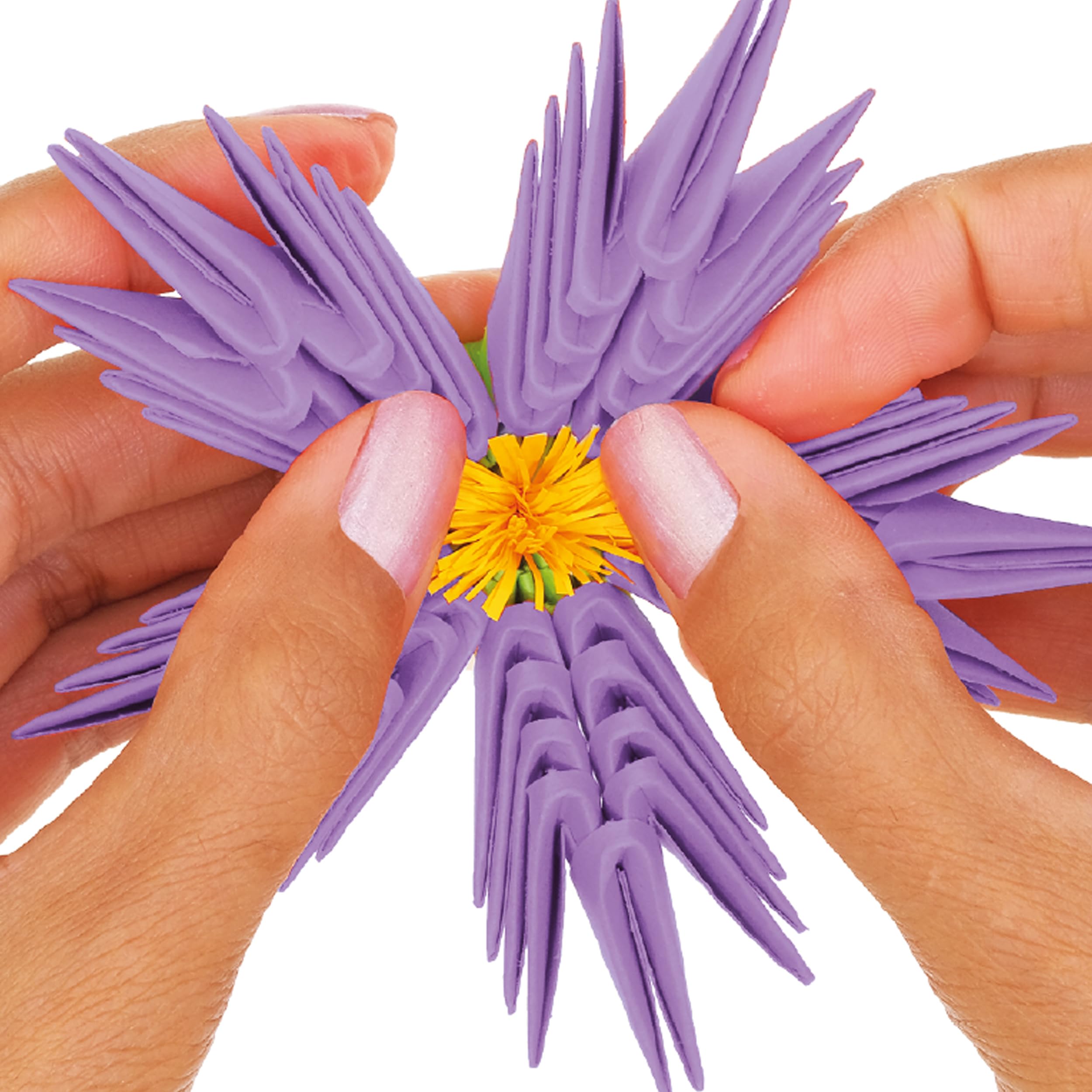Paper Flower Origami 3d Model 3D Origami Vase With Flower – Atelier