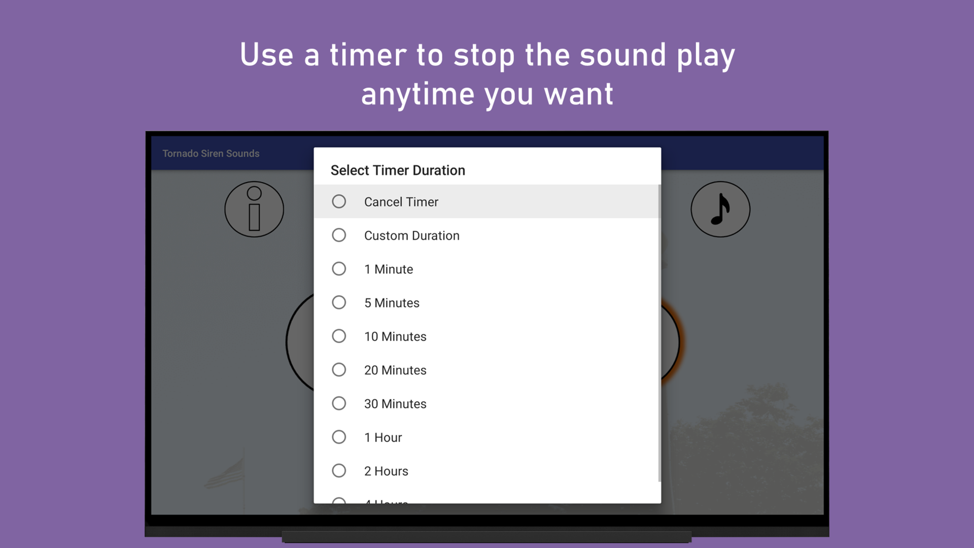 Tornado Siren Sounds - App on Amazon Appstore