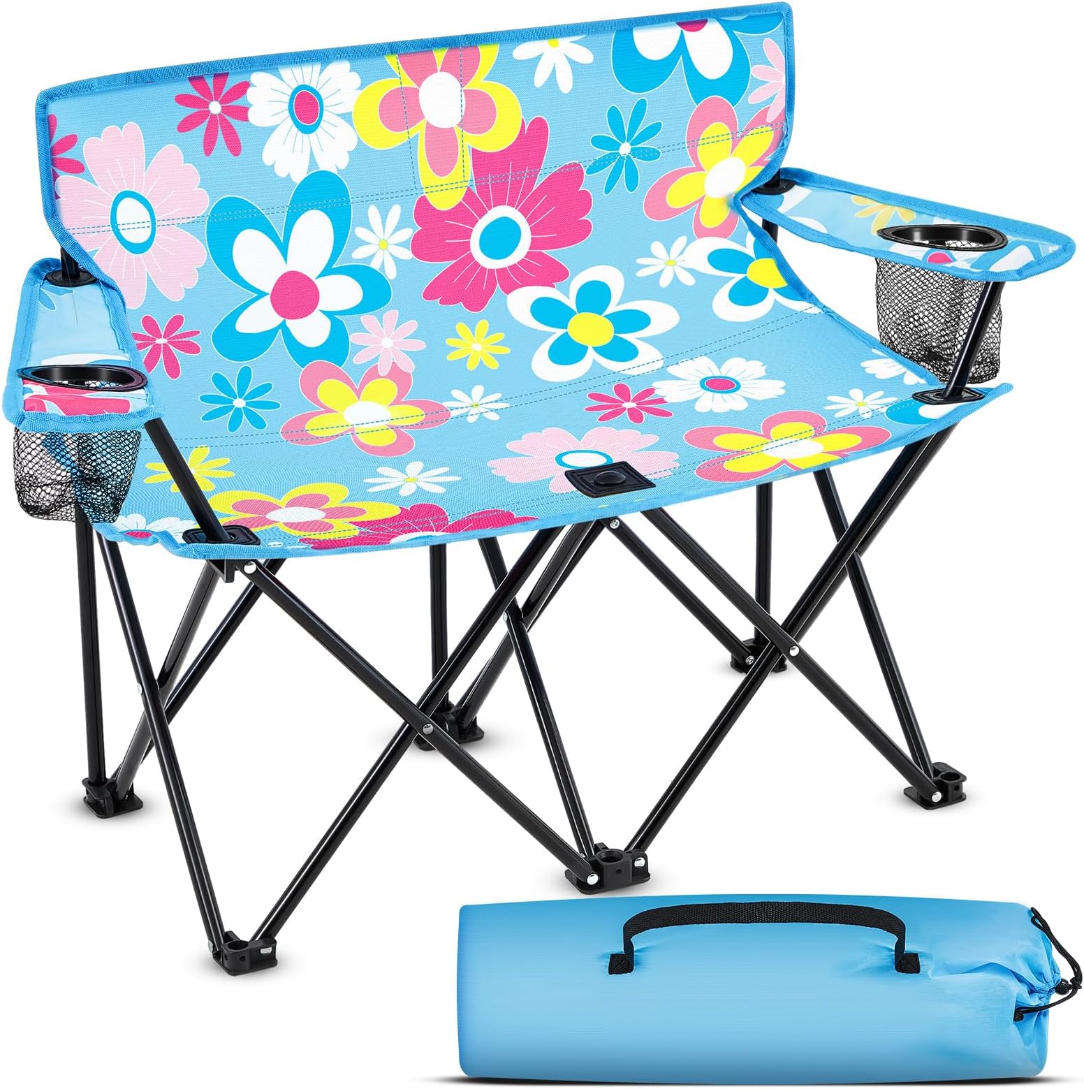 Amazon.com: FillTouch Folding Double Lawn and Camping Chair Outdoor ...