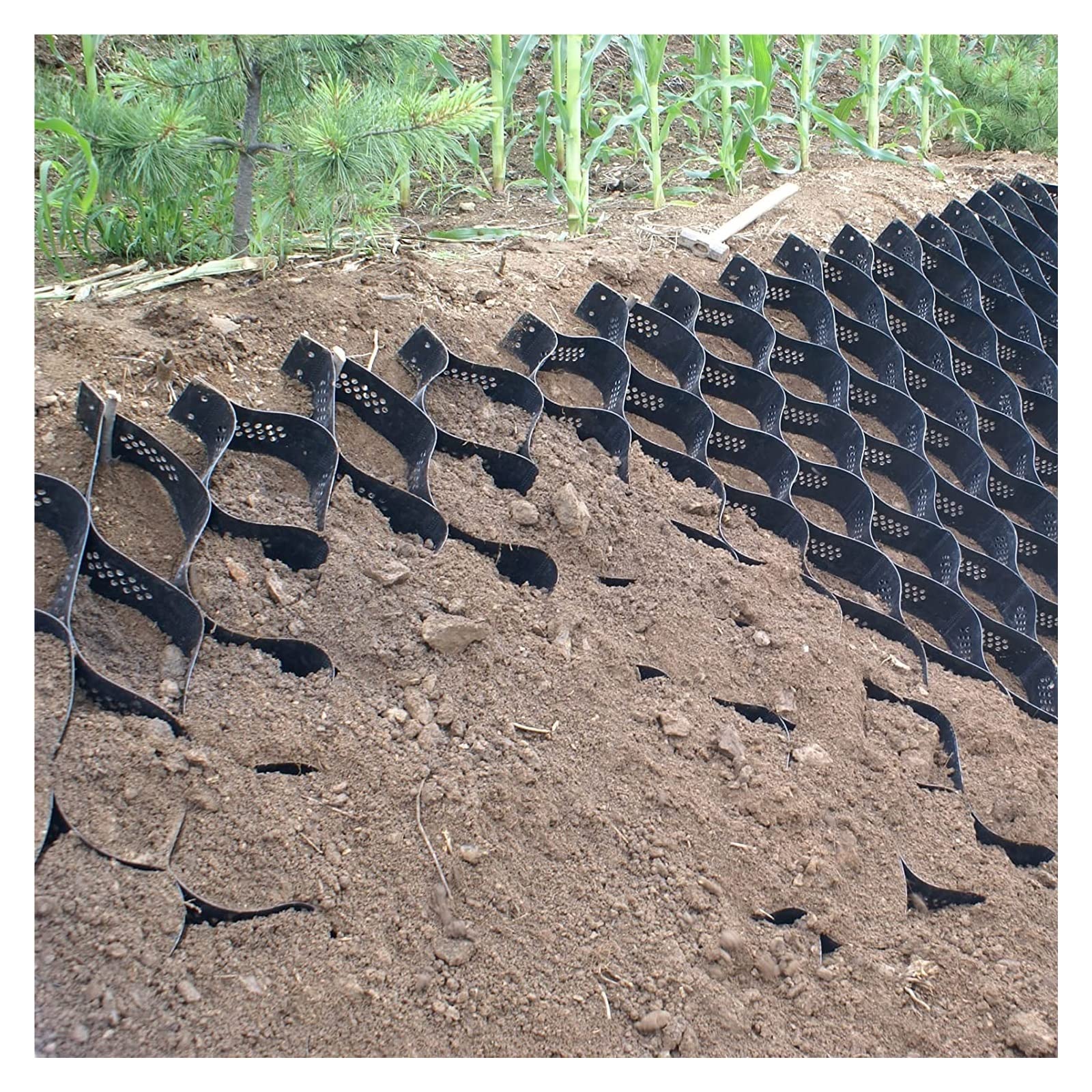 Amazon.com : Slope Grid Erosion Control, 2 Inch Honeycomb Ground Geo ...