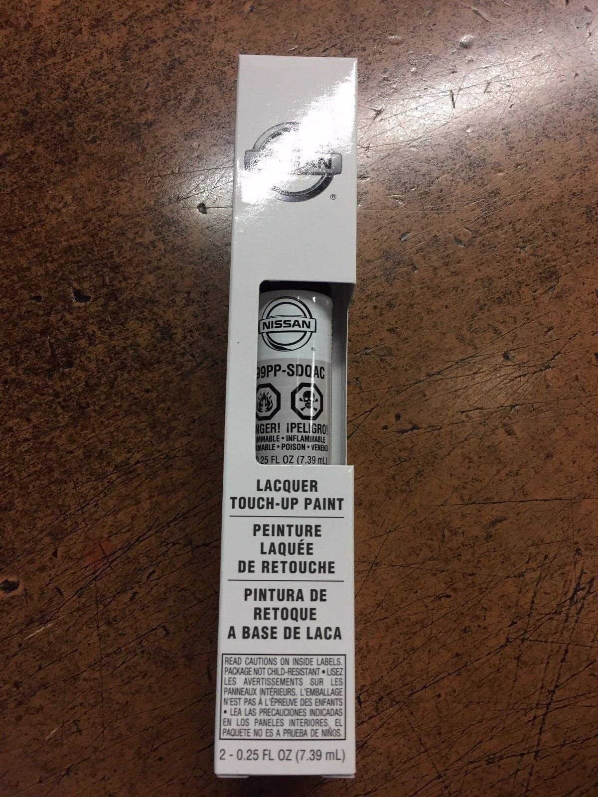 Amazon.com: Nissan OEM Touch-Up Paint + Clear Coat ASPEN WHITE Color ...