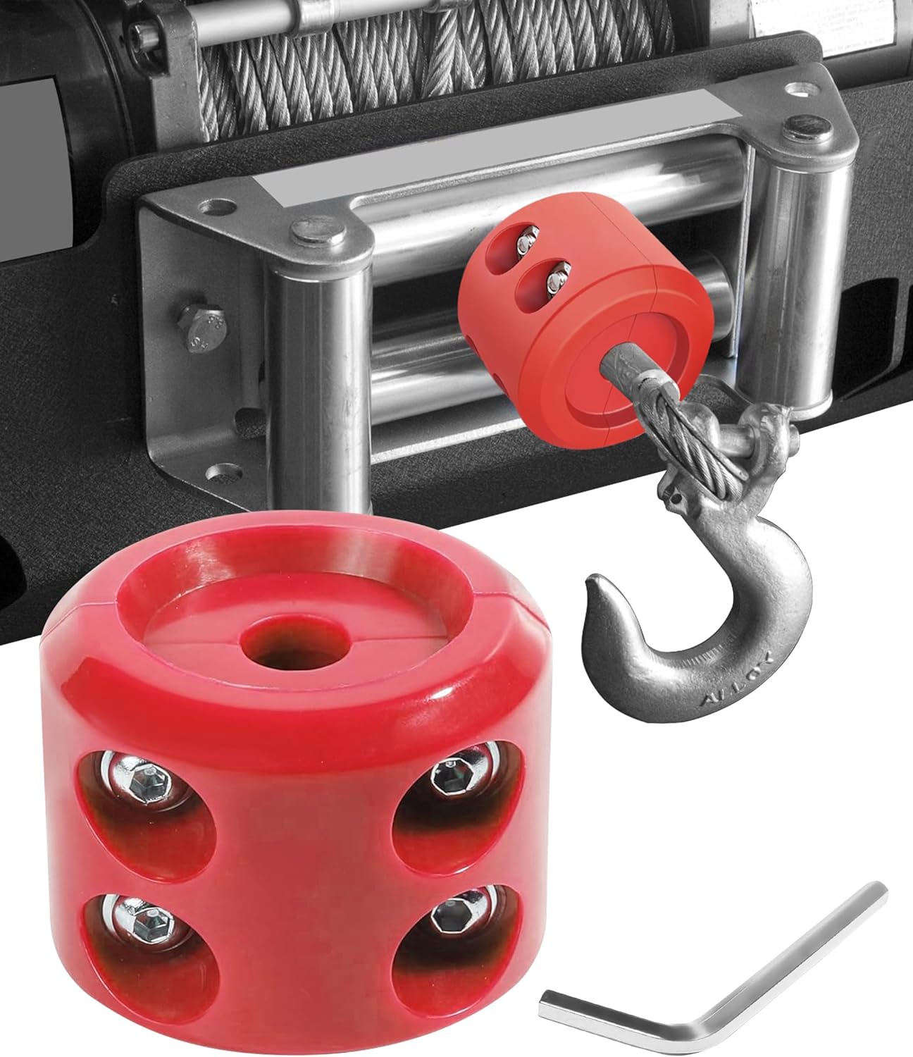 Amazon.com: UBOG Winch Stopper,Car Accessories Winch Cable Stopper ...