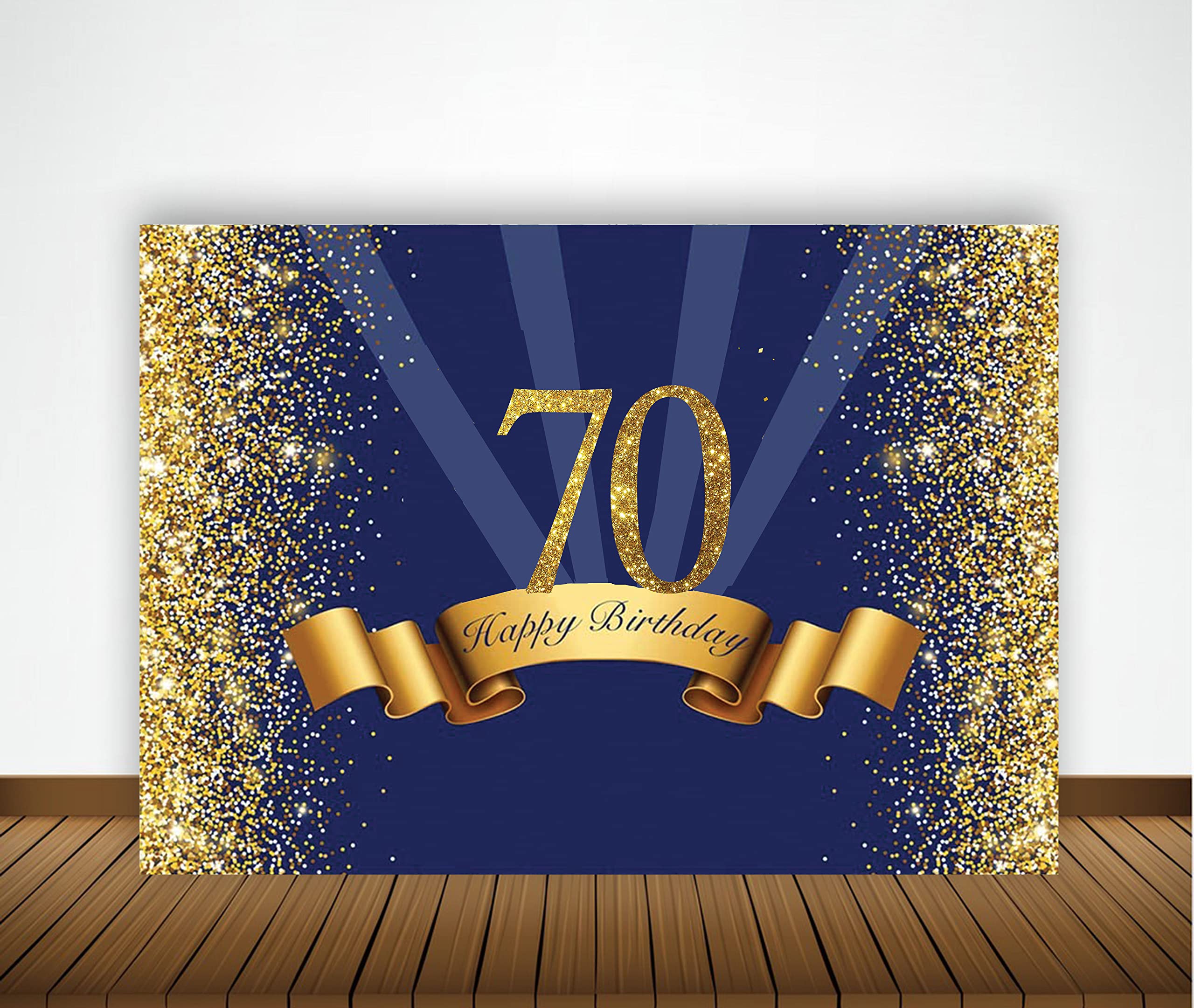 Buy Theme My Party 70th Milestone Birthday Theme Party Decorations for ...