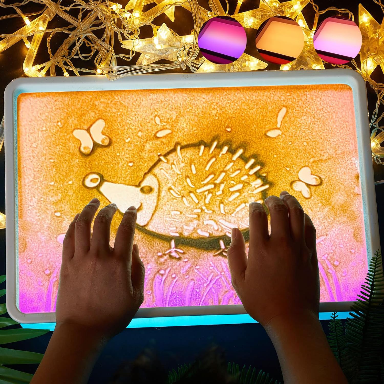 Amazon.com: Yichushisu Light Table for Kids,Sensory & Creative Play ...