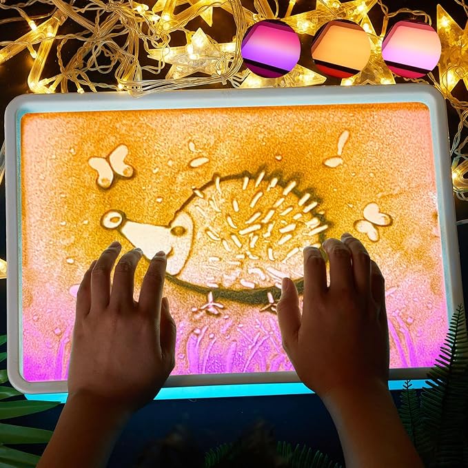 Amazon.com: Yichushisu Light Table for Kids,Sensory & Creative Play ...