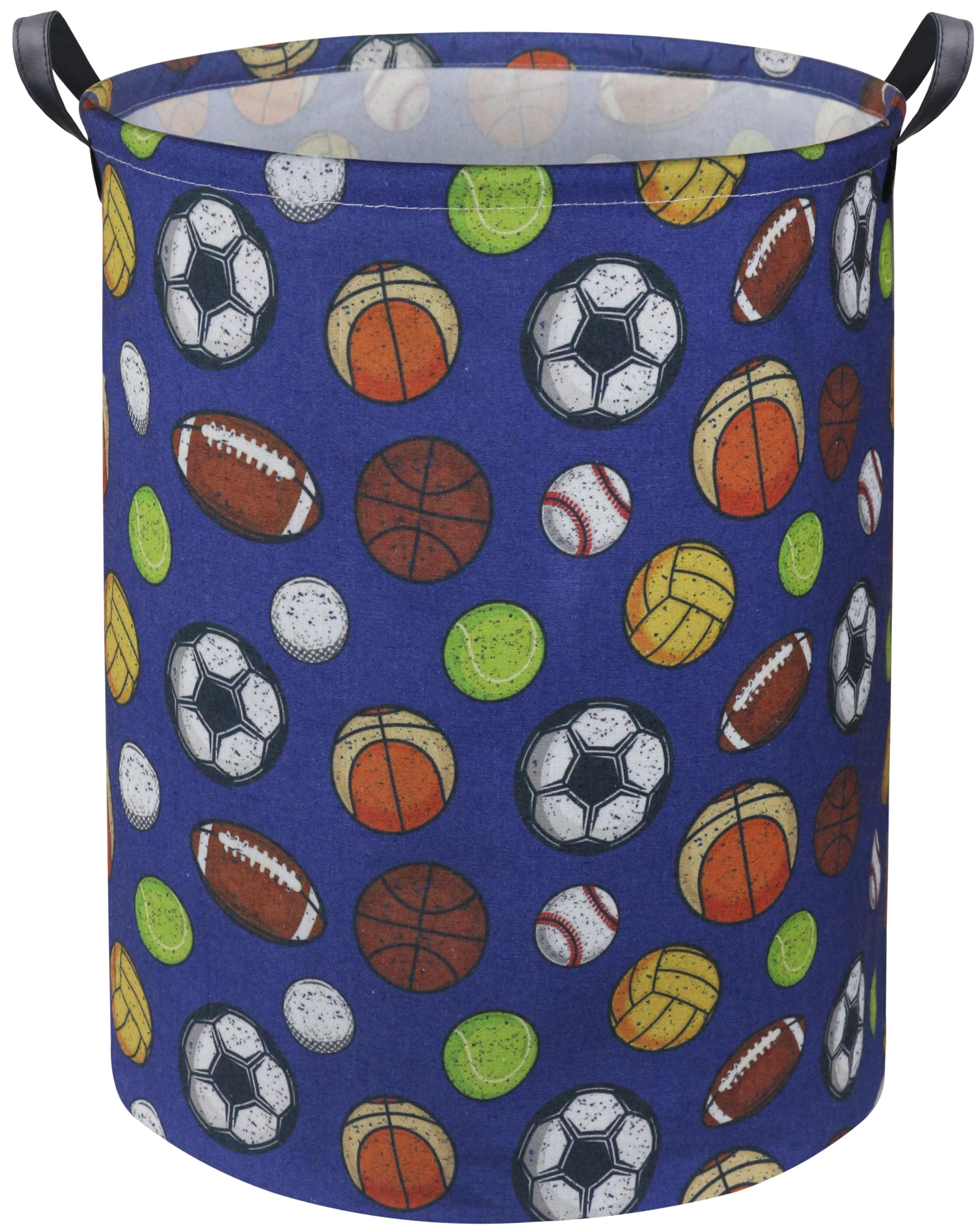 Amazon.com: HIYAGON Soccer Kids Laundry Basket Kids Hamper Baby Nursery ...