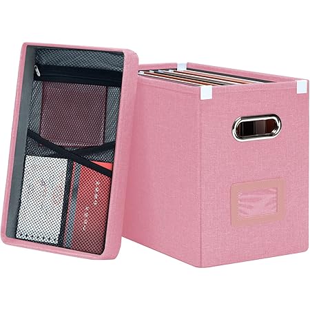 Amazon.com : HOME DISTRICT File Organizer Tote - Important Document ...